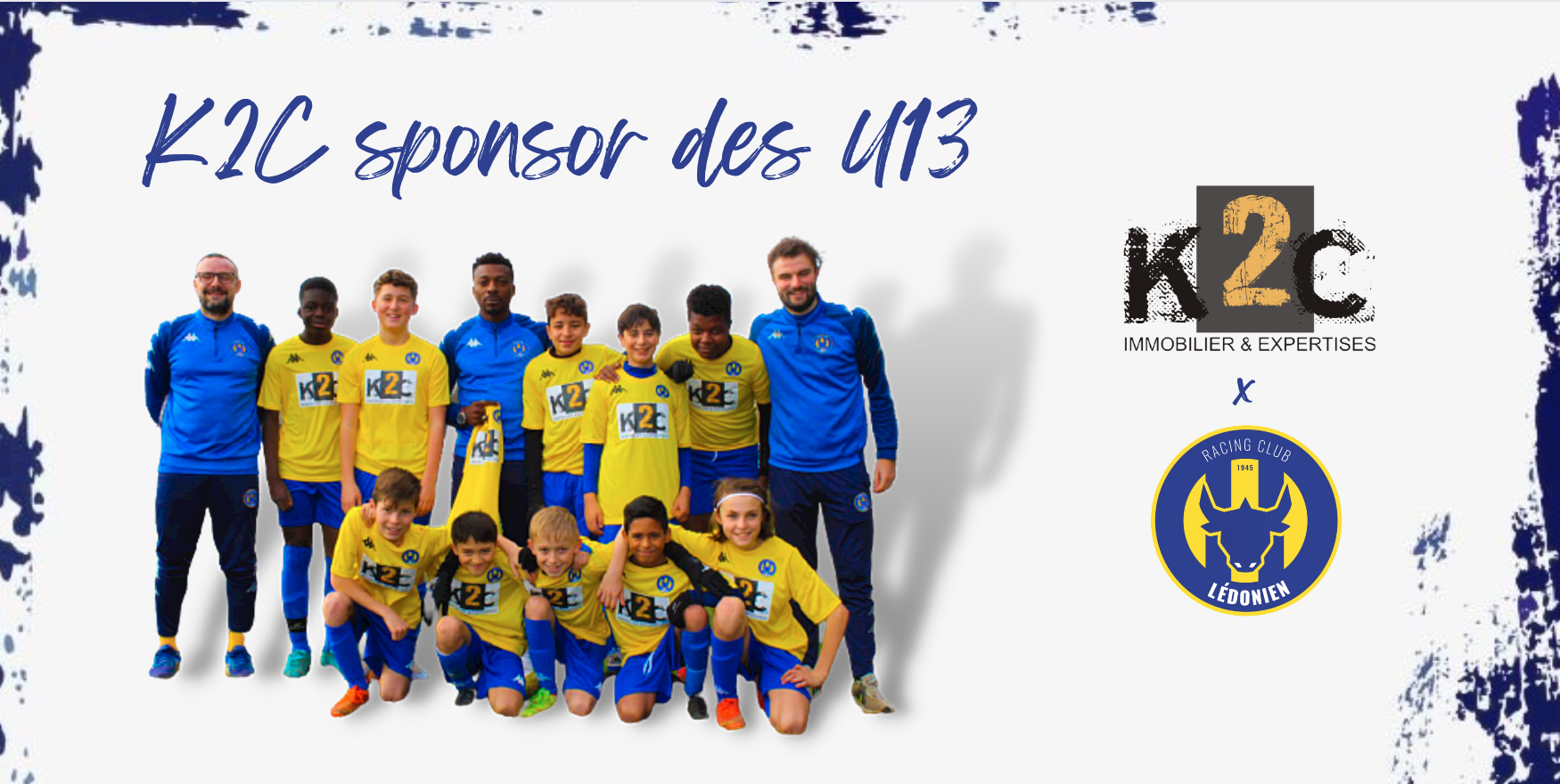K2C SOUTIENT NOS U13 - Racing Club Lédonien