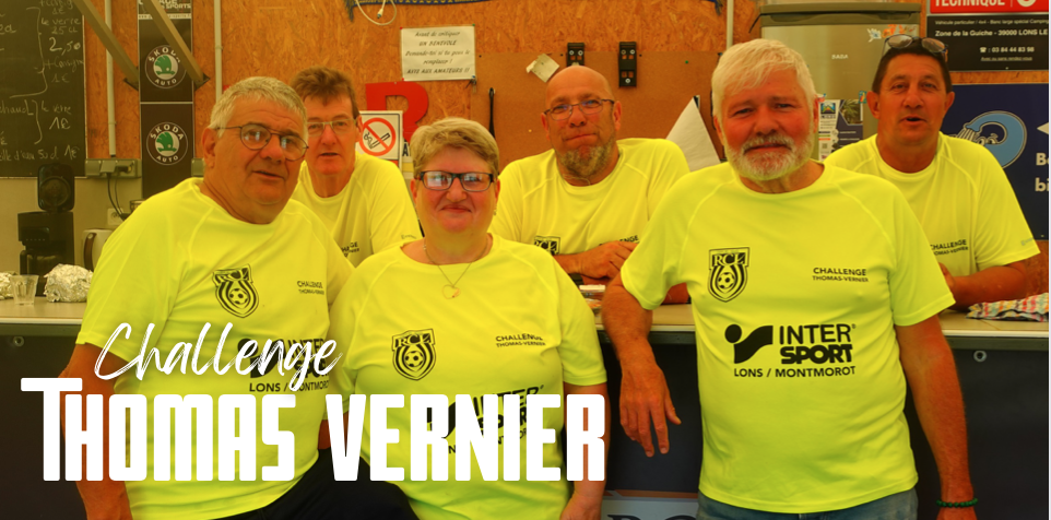 CHALLENGE THOMAS VERNIER - Racing Club Lédonien
